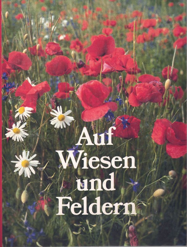 Vintage Herba Sammelalbum - Auf Wiesen und Feldern v. 1989, 18,00